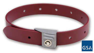 Humane Restraint Restraint Belt, Locking - Leather or Polyurethane - BL