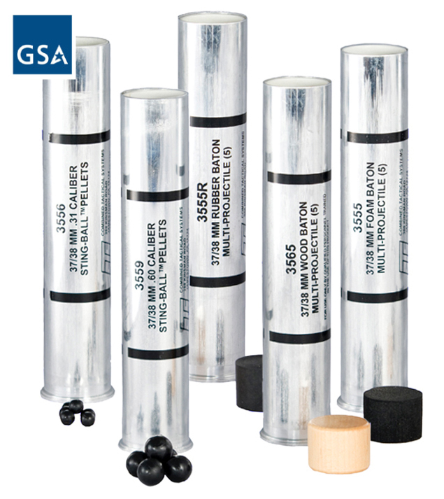 CTS (Combined Tactical Systems) 37MM Multiple Projectile Munitions ...