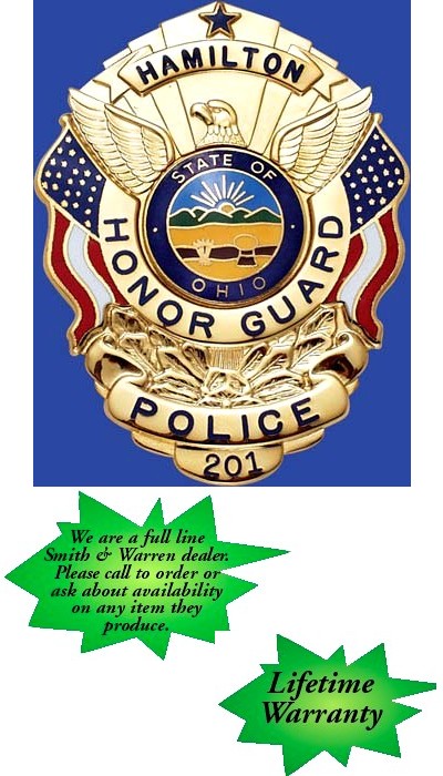 Smith & Warren Police Honor Guard Badge - S503