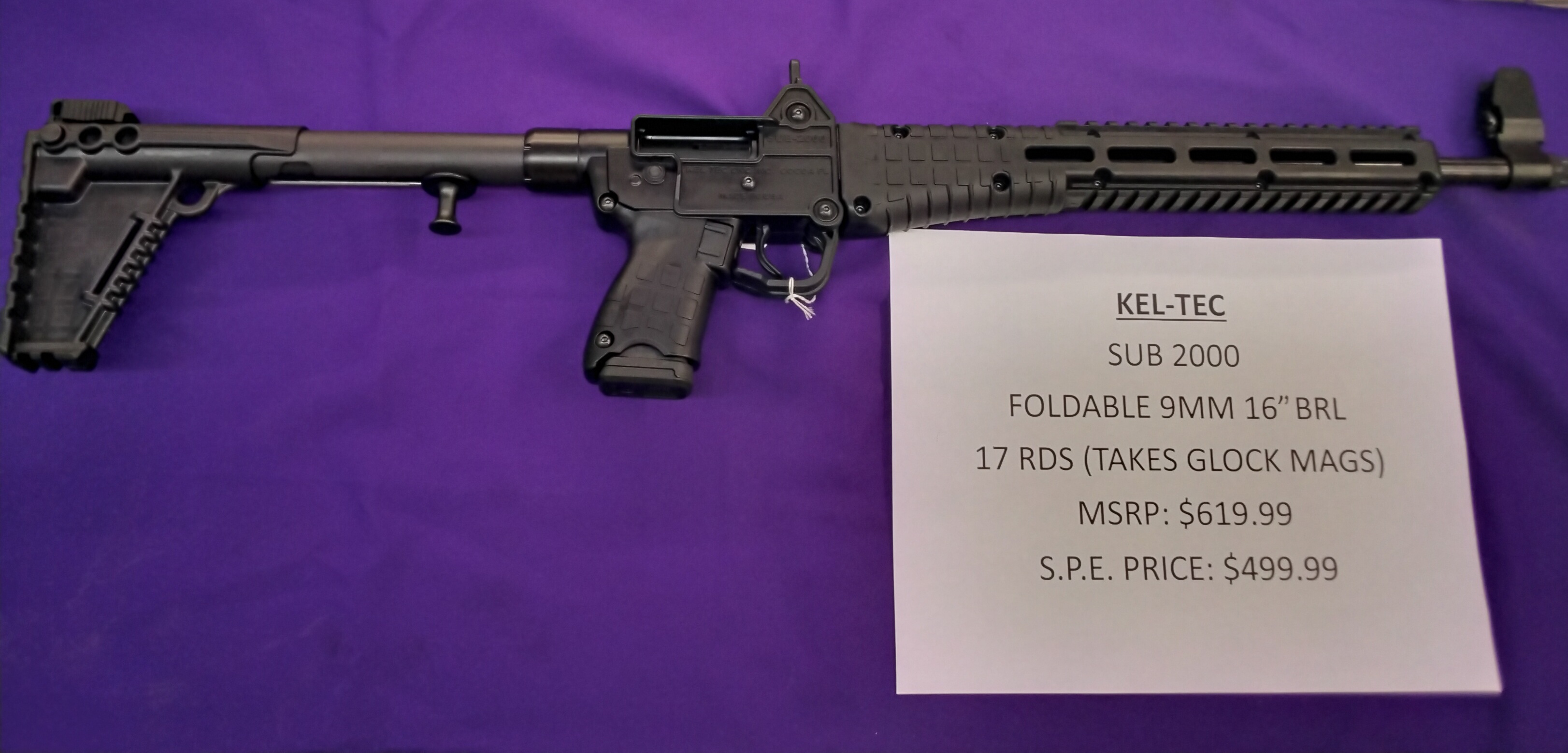 Kel-Tec SUB 2000 - SUB 2000